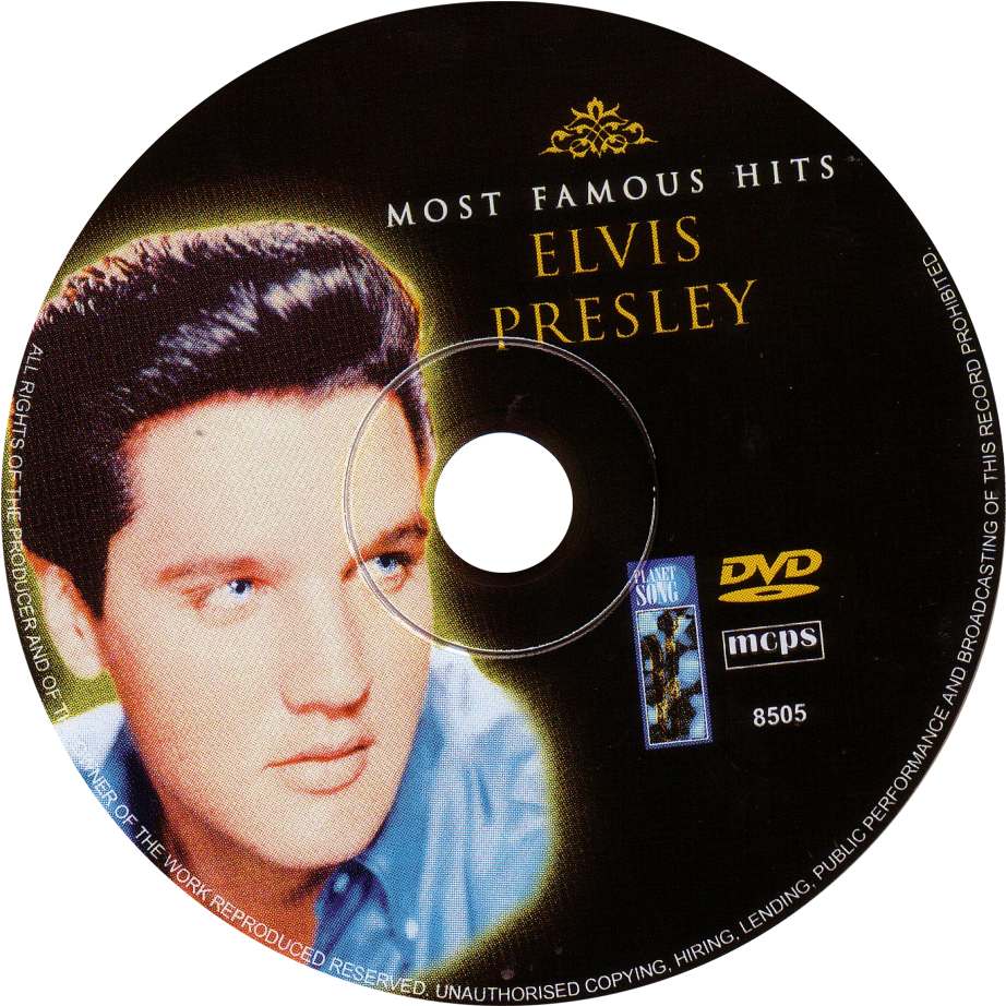 Elvis Presley Most Famous Hits : DVD | DVD Covers | Cover Century ...